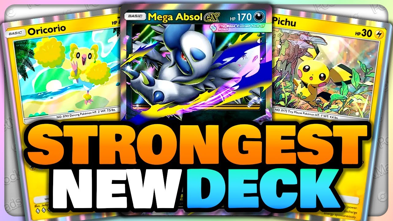 Mega Absol Control Is The STRONGEST New DECK!!! | Pokemon TCG Pocket ...