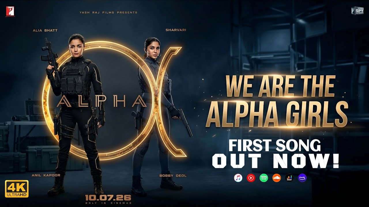 ALPHA : We Are The Alpha Girls | OFFICIAL SONG | Alia Bhatt | Sharvari ...