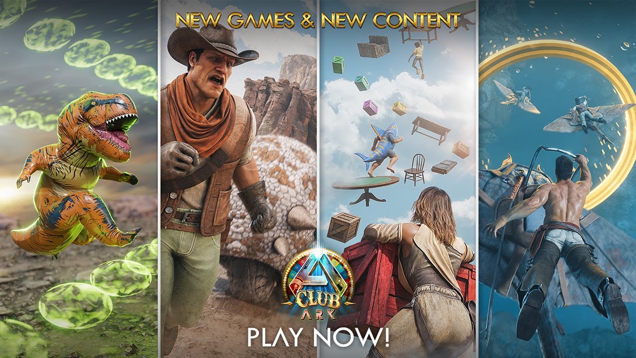 Club ARK Update: New Mini Games and Content! - YouTube