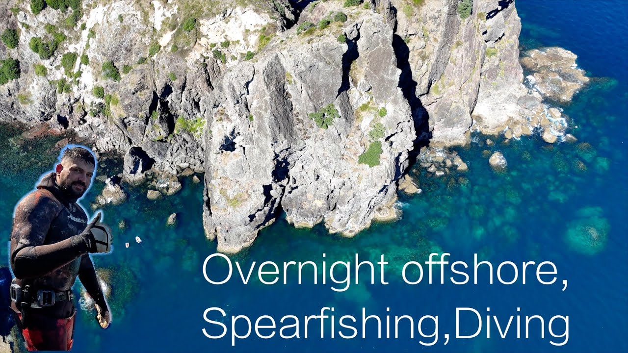 Great Barrier Island Overnight | Spearfishing Crayfish Diving - YouTube