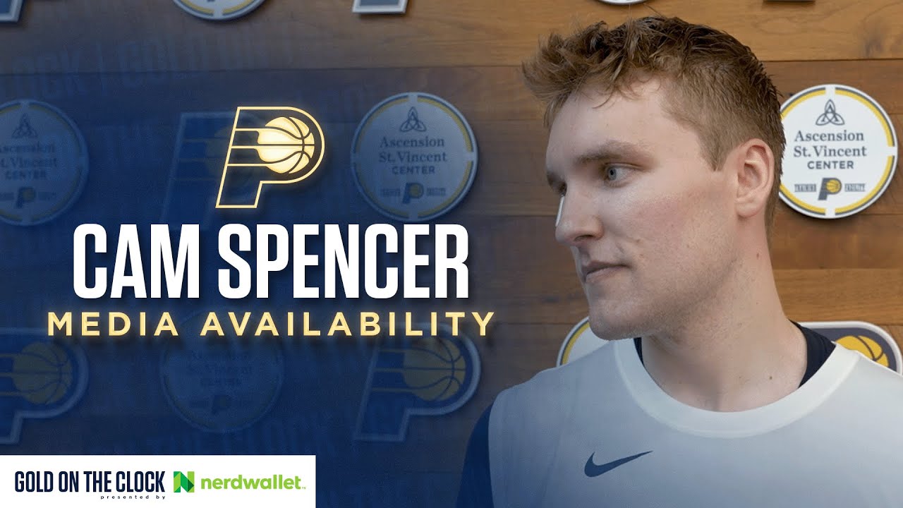 Indiana Pacers Pre-Draft Workouts: Cam Spencer Media Availability (June ...