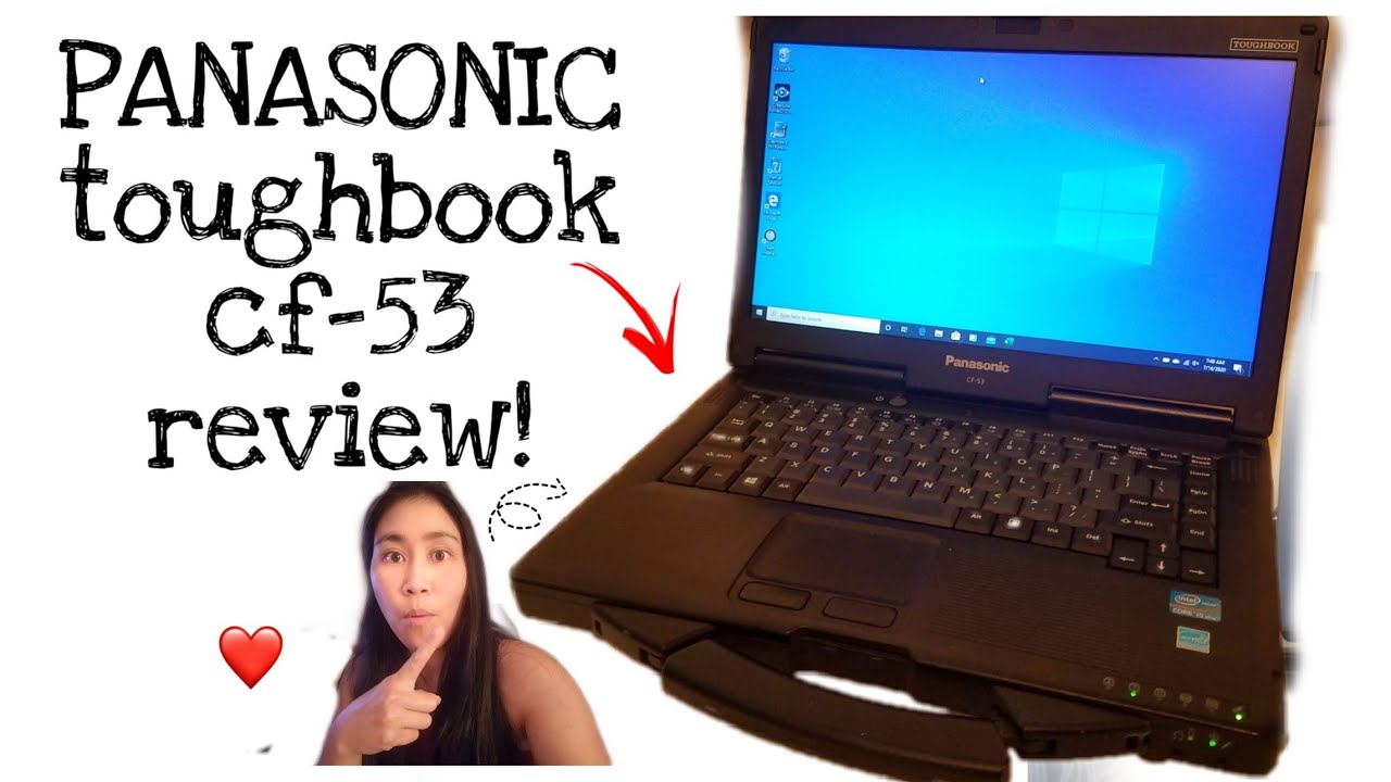 Unboxing & Reviewing :Panasonic Toughbook Cf-53 laptop - YouTube