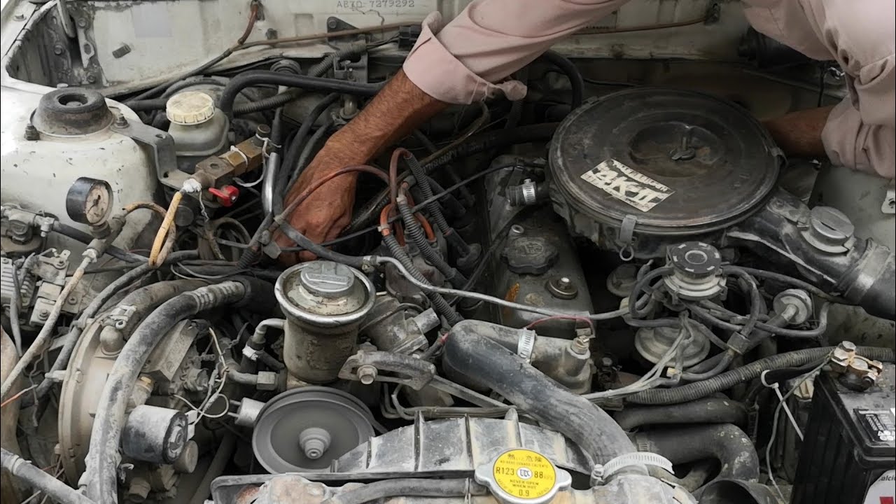 How to 82 corolla 4k engine - 4k engine - YouTube