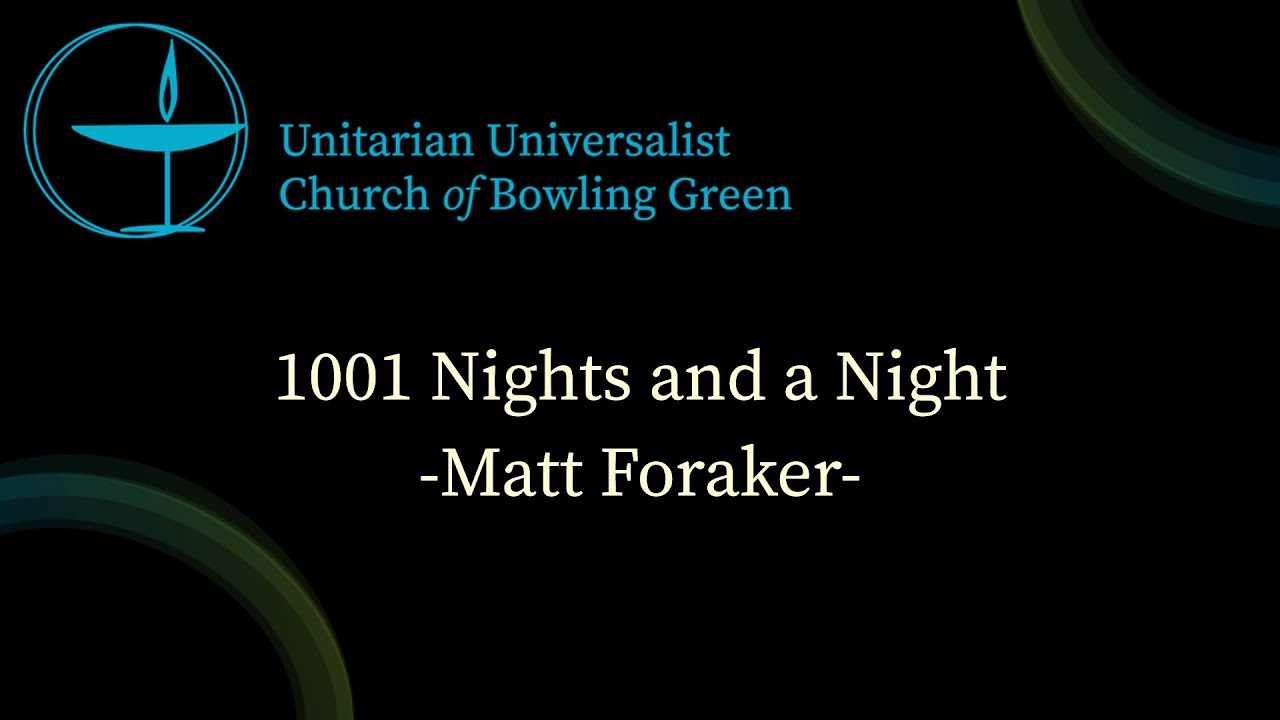1001 Nights and a Night. -Matt Foraker- - YouTube