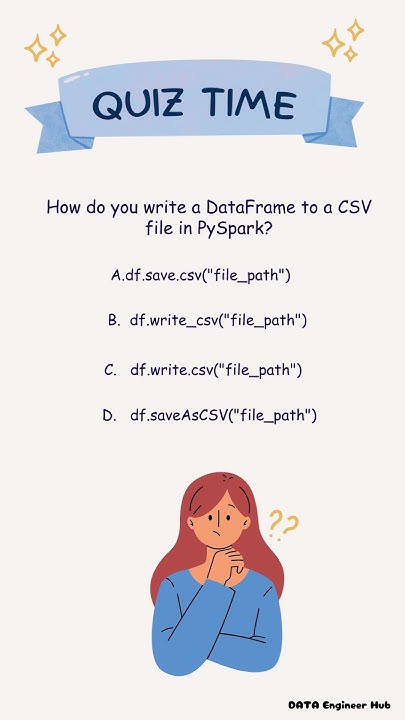 "How to Write a DataFrame to CSV in PySpark? 📁"#PySpark #BigData # ...