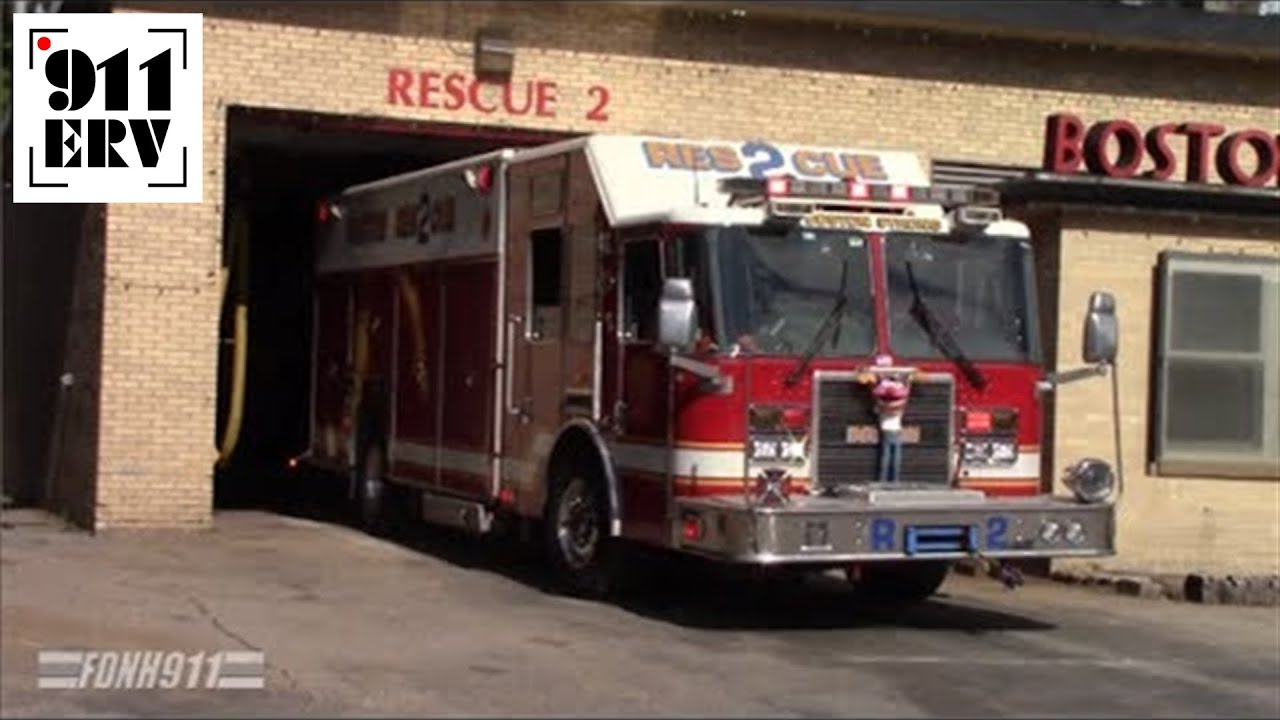 Boston Fire Rescue 2 Responding - YouTube