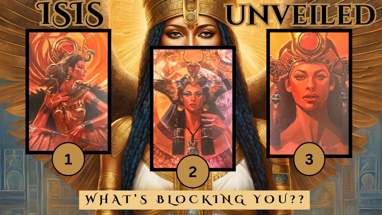 🪷ISIS UNVEILED🪷 Pick A Card: What's Blocking You? #pickacard # ...