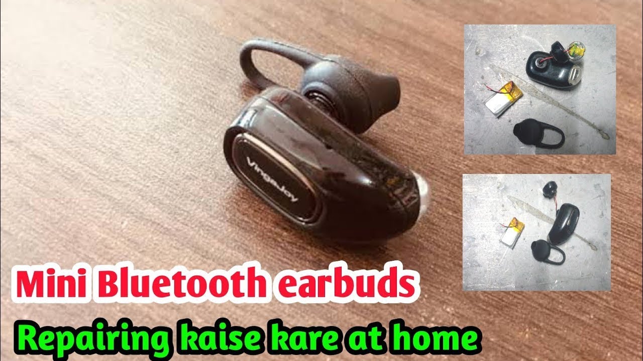 mini Bluetooth headset repairing full process।how to repair Bluetooth ...