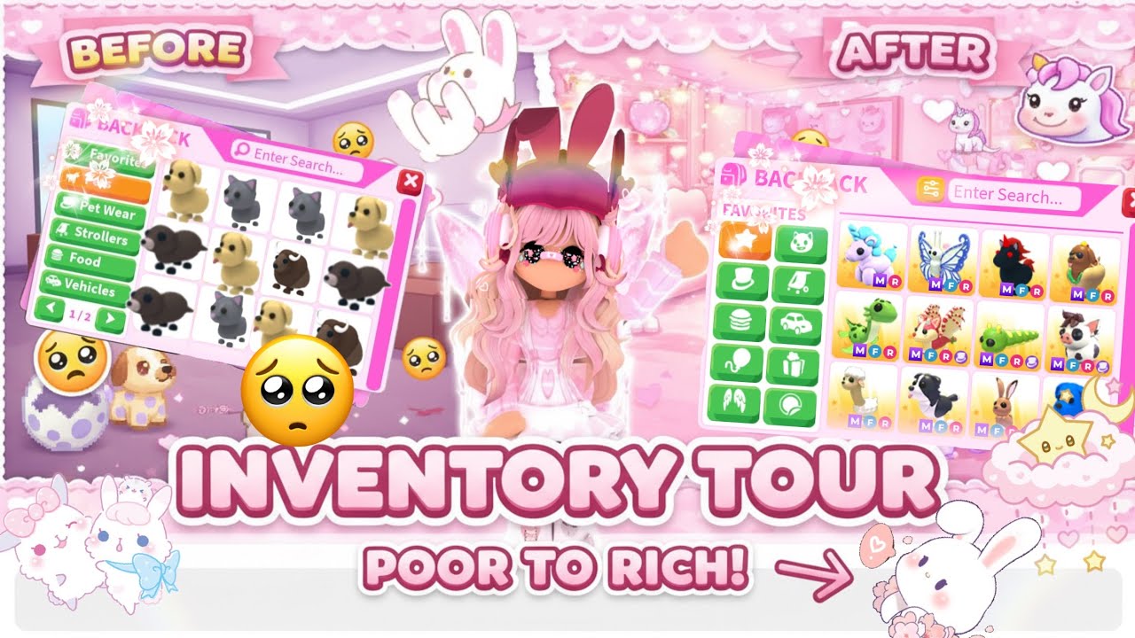 Adopt me INVENTORY TOUR 2025 🌷2 MEGA BAT DRAGONS😱 end of year🌸SO So ...