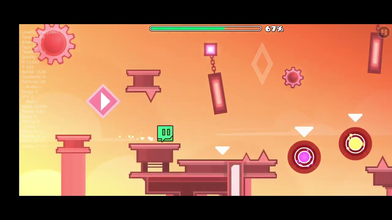 Geometry dash / id 89652967 | visual - by hanstor - YouTube