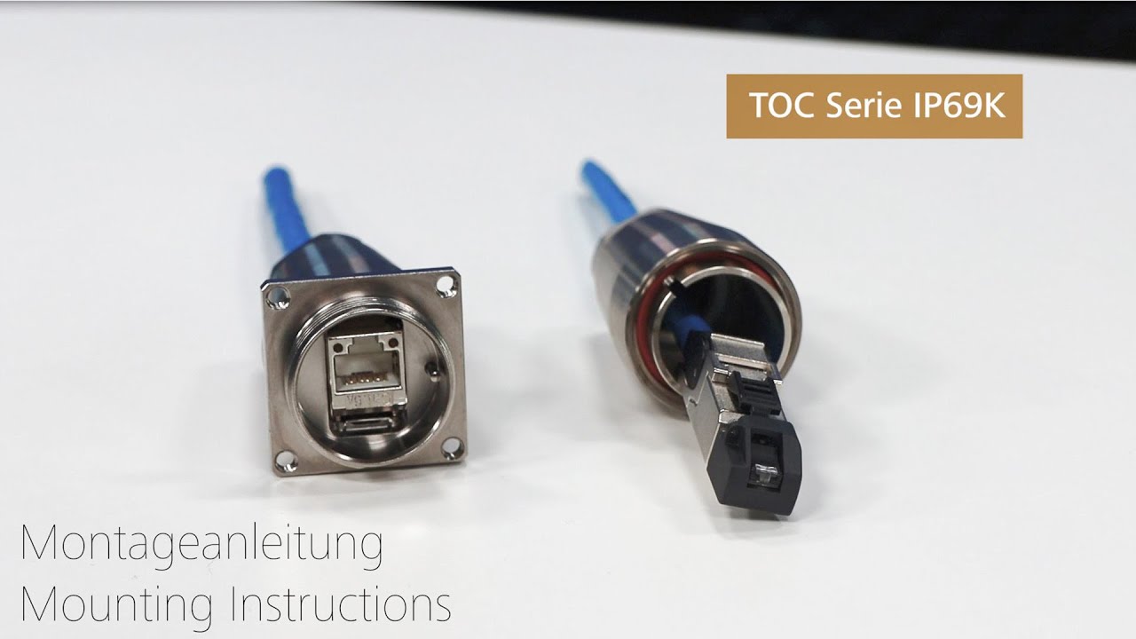 RJ45-Steckverbinder mit robustem Gehäuse | RJ45 connector and module ...