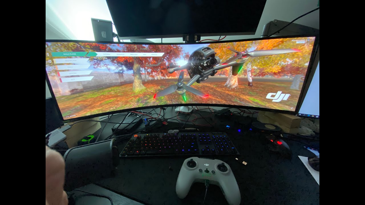 LIFTOFF DJI FPV DRONE SIMULATION - Learn to fly in manual mode - YouTube