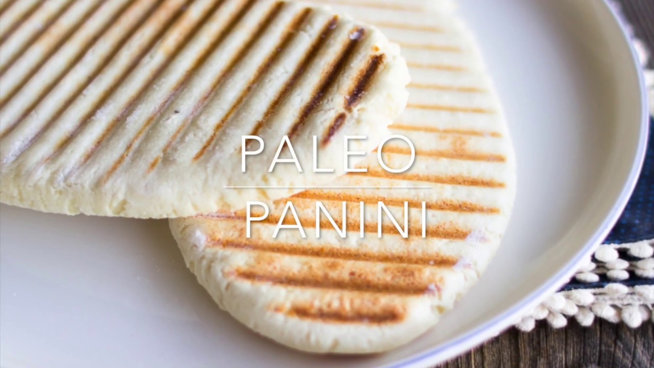 Paleo Panini Bread Video Tutorial - YouTube