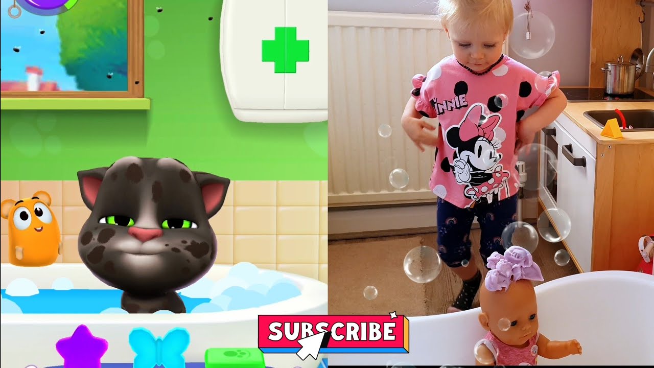 Talking Tom Reaction Challenge - YouTube