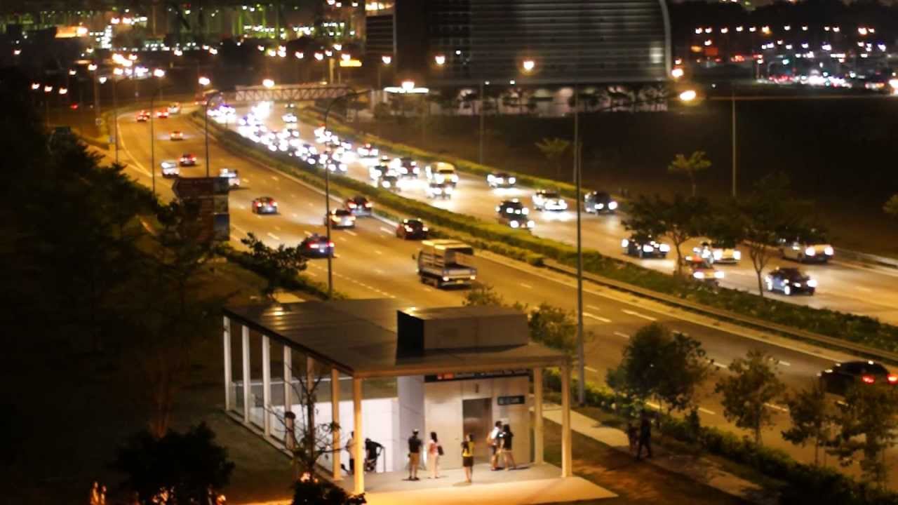 Marina Bay Expressway, ECP (East Coast Parkway) - YouTube