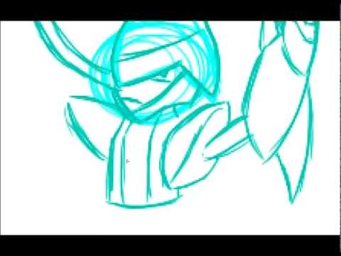Bisharp Speed Drawing Pokemon Black & White - YouTube