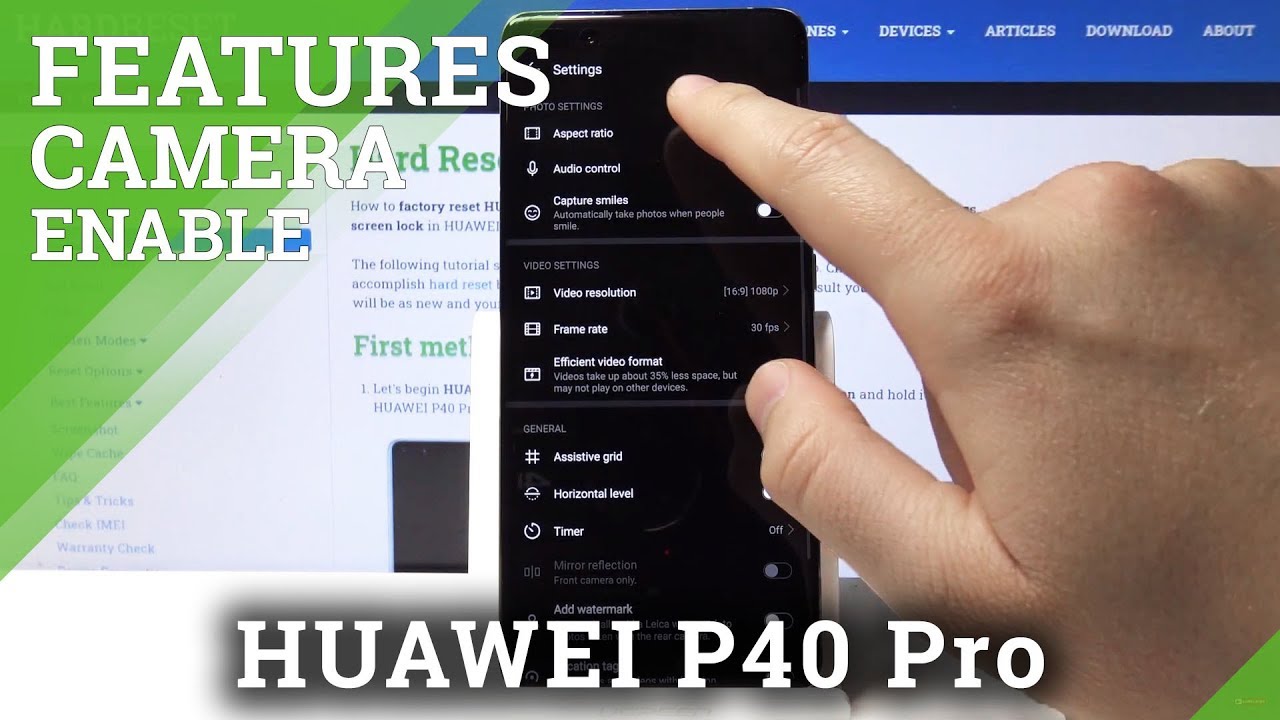 How To Change Camera Aspect Ratio In Huawei P40 Pro Camera Settings how-to-change-camera-aspect-ratio-in-huawei-p40-pro-camera-settings