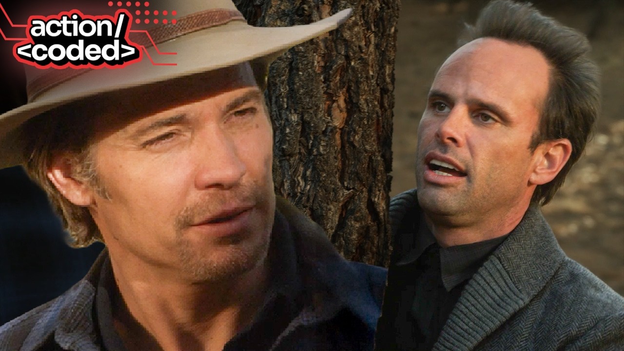 justified (2013) - raylan saves boyd's life then handcuffs him to a ...