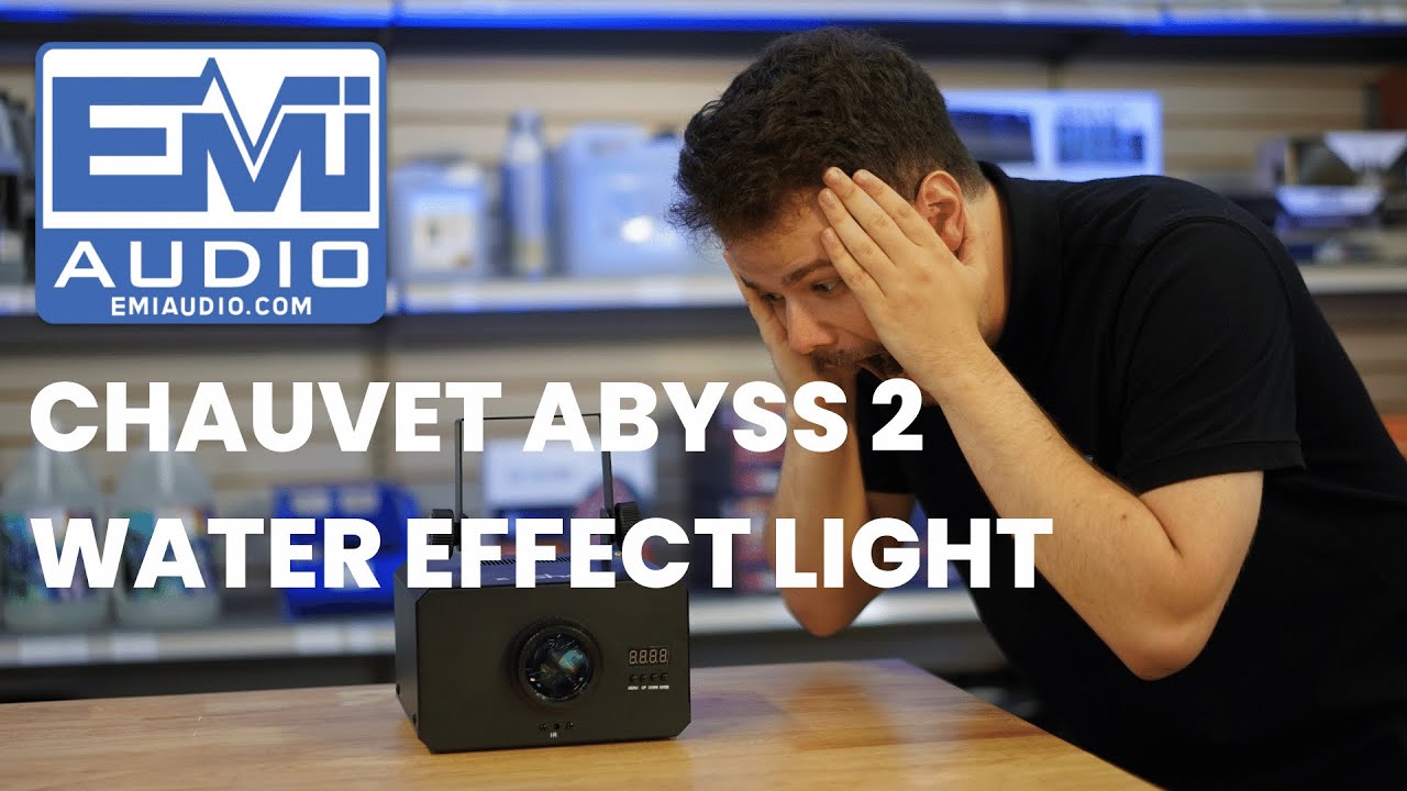 Chauvet Abyss 2 water effect light walk through and review from EMI ...