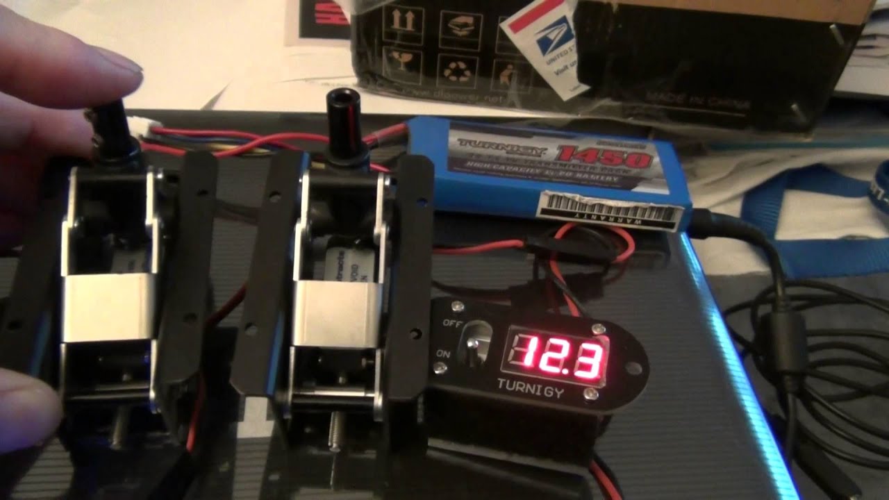 Wingspan Electric 100 Deg Rotating Retract For 60 Size F4U Corsair Test ...
