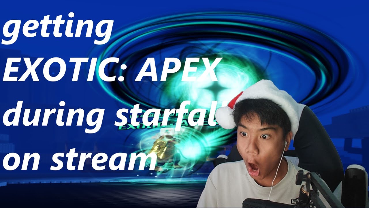 getting EXOTIC: APEX during Starfall on stream in SOL'S RNG - YouTube