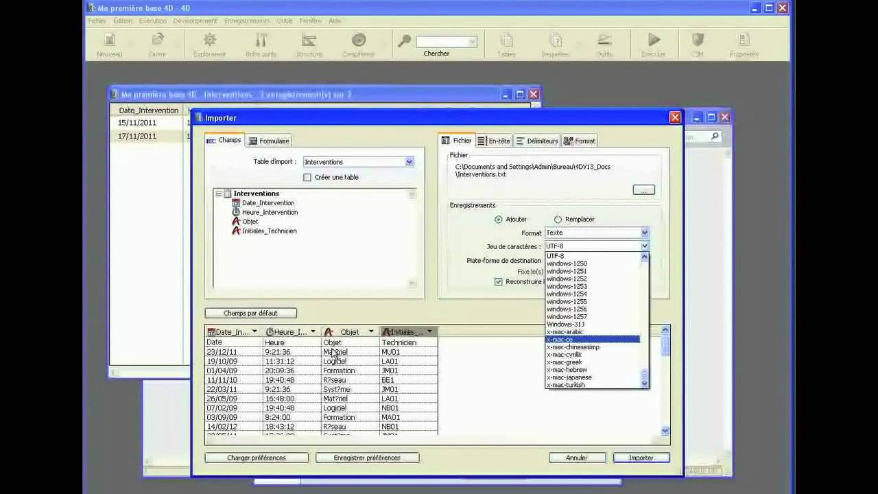 Autoformation 4D v13 - Premiers pas - YouTube