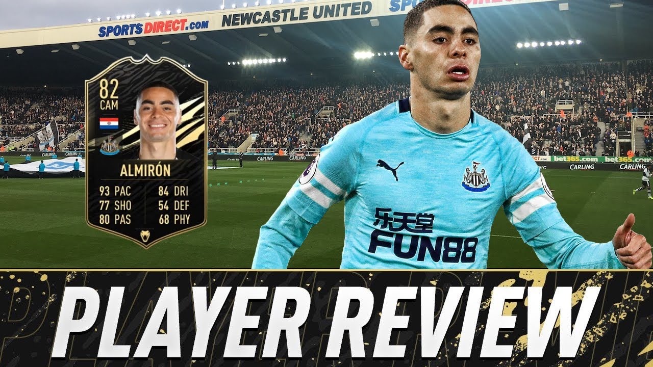 SUPER MAN - INFORM MIGUEL ALMIRON PLAYER REVIEW - FIFA 21 ULTIMATE TEAM ...