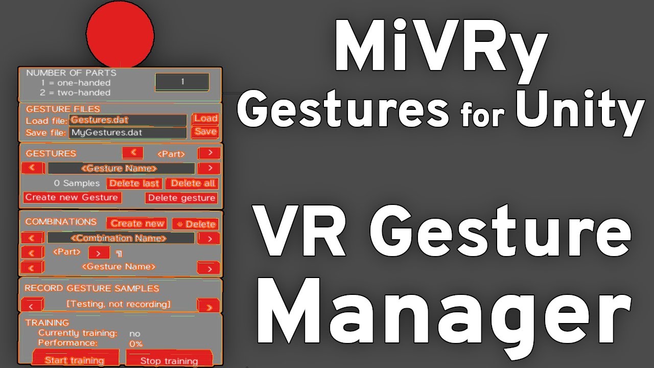 MiVRy VR Gesture Manager - YouTube