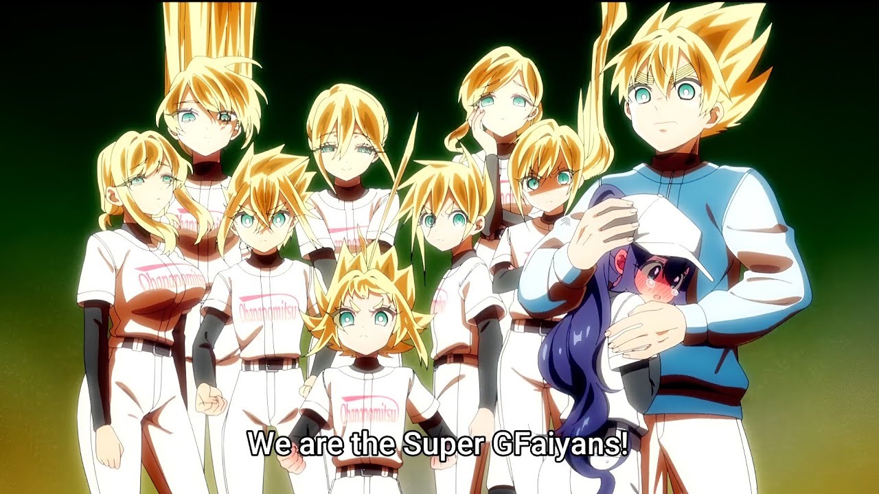 Rentaro Family Super Saiyan Mode! | 100 Girlfriends Who Really Love You ...