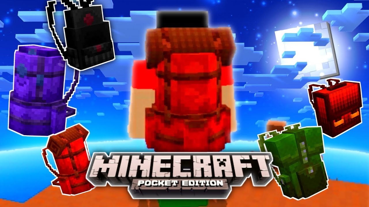 ADDONS BACKPACK DE MOCHILA PARA MINECRAFT BEDROCK 1.21 OFICIAL 1.20 ...