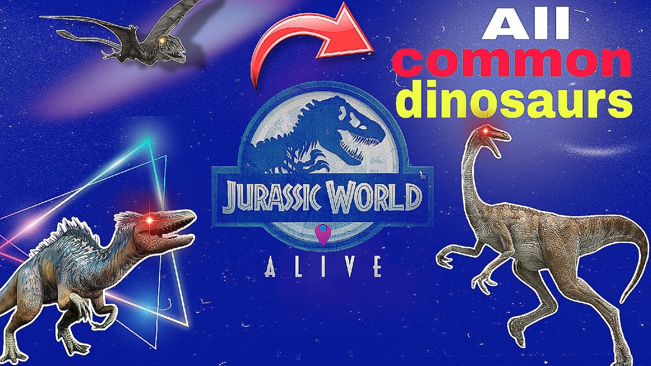 Unlock 🔓 all common dinosaurs in Jurassic world alive | Jwa |# ...