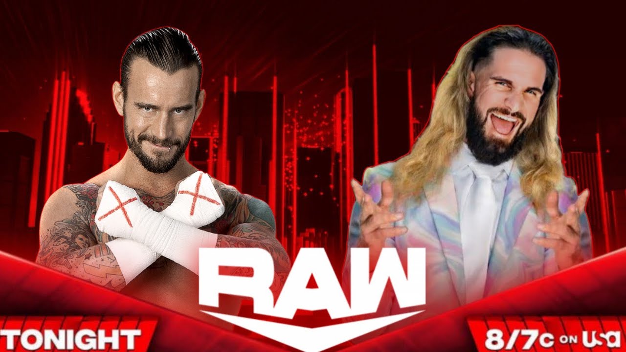 CM Punk VS Seth Rollins | Extreme Rules Match | WWE RAW Live - YouTube