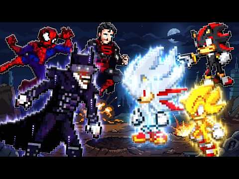The Tournament of Anime | The N.M.A - Super Hero Team Vs Sonic