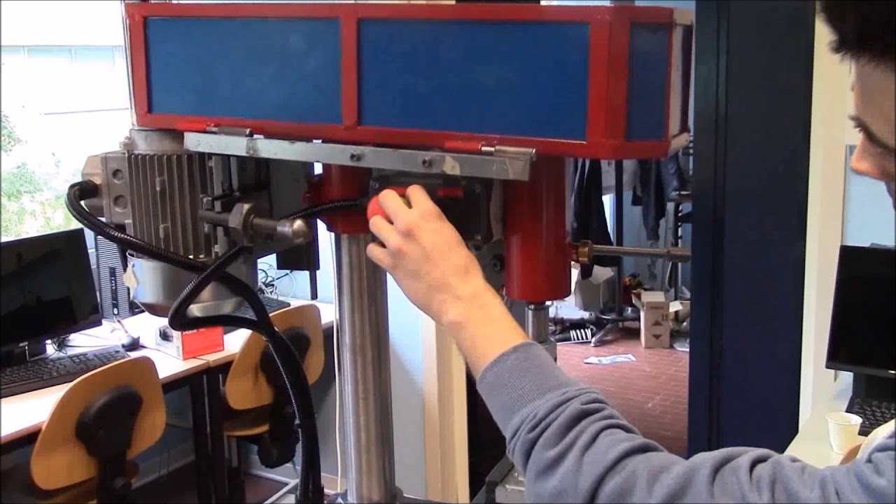 ITIS "Blaise Pascal" Manerbio: trapano - YouTube