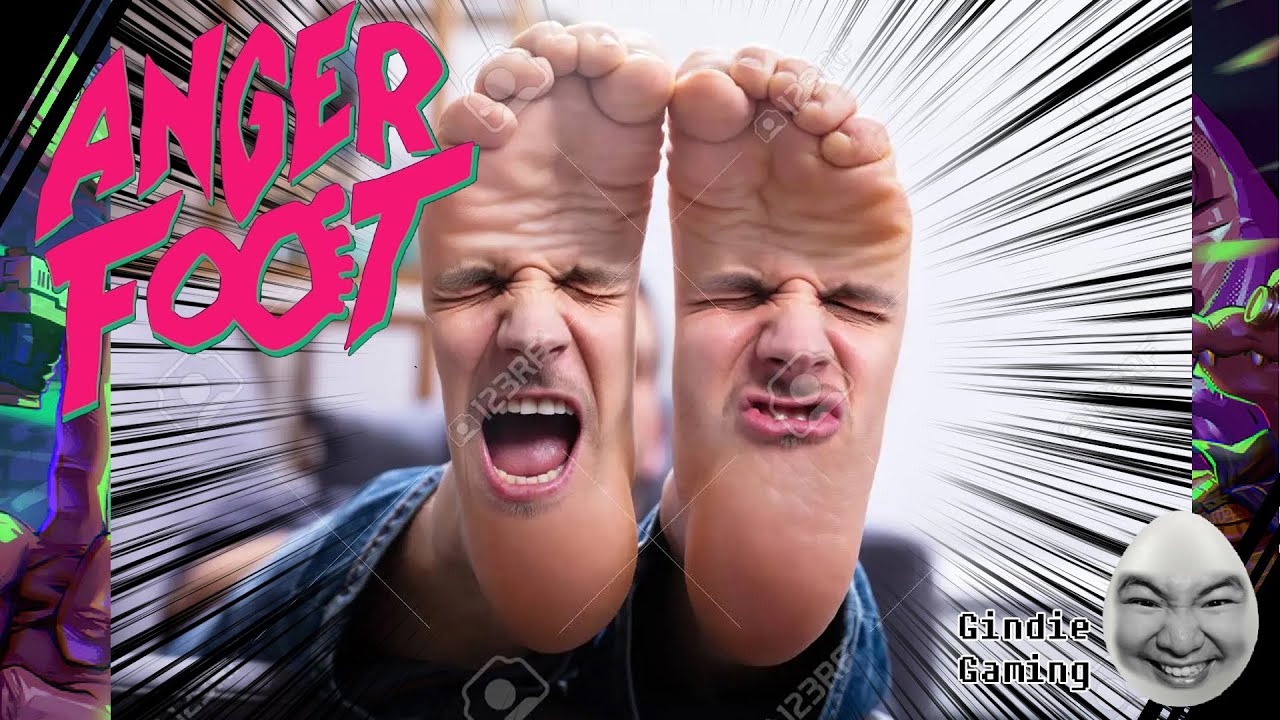 This game is about FEET ACTION | Anger Foot - YouTube