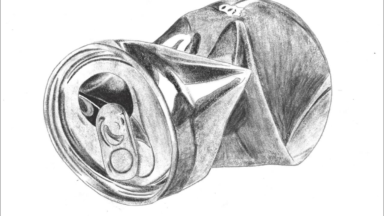Drawing A Can - YouTube