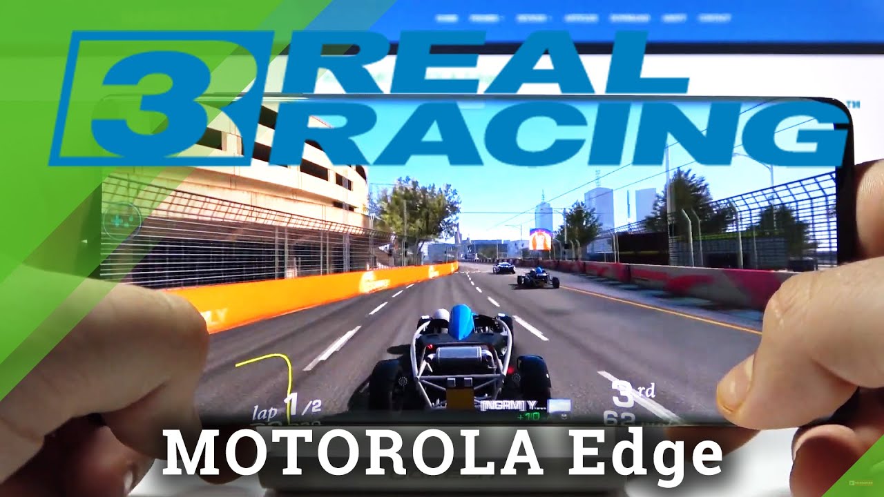 Real Racing 3 Gameplay on Motorola Edge – Racing Game Test - YouTube