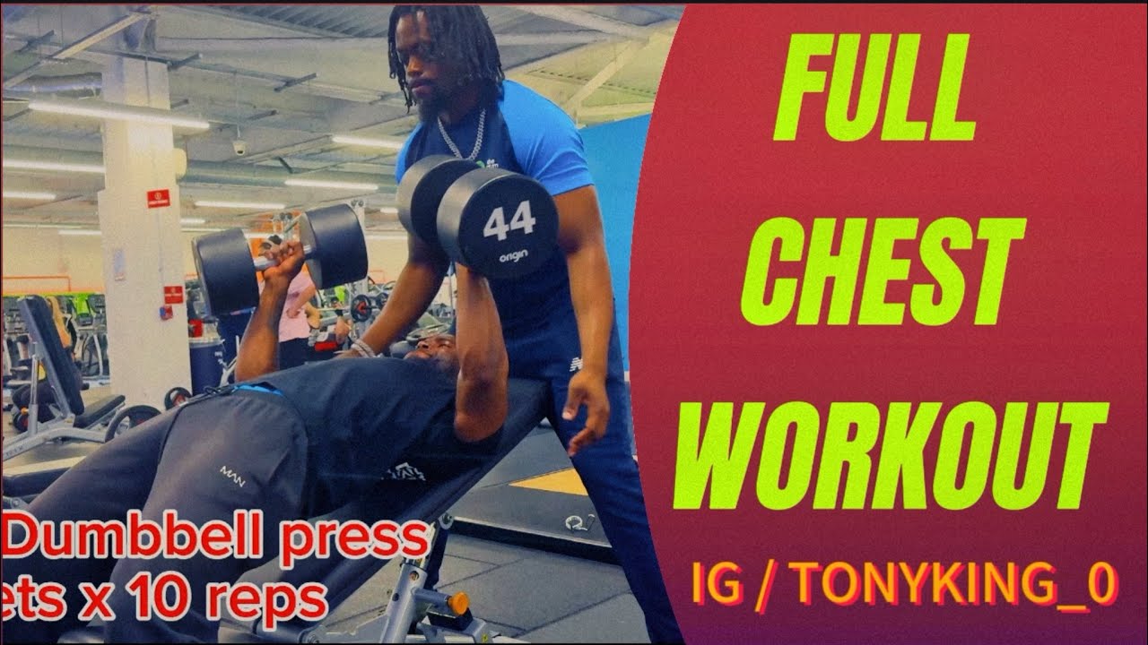 Ultimate Full Chest Workout Build Massive Pecs Fast @tonyking00 - YouTube