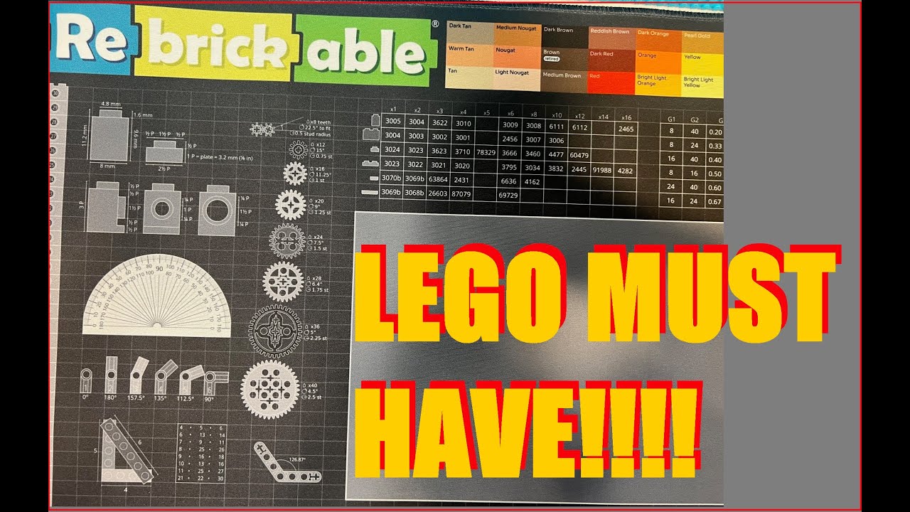 LEGO Must have for any builder!!! LEGO build pad and June 1st LEGO haul ...