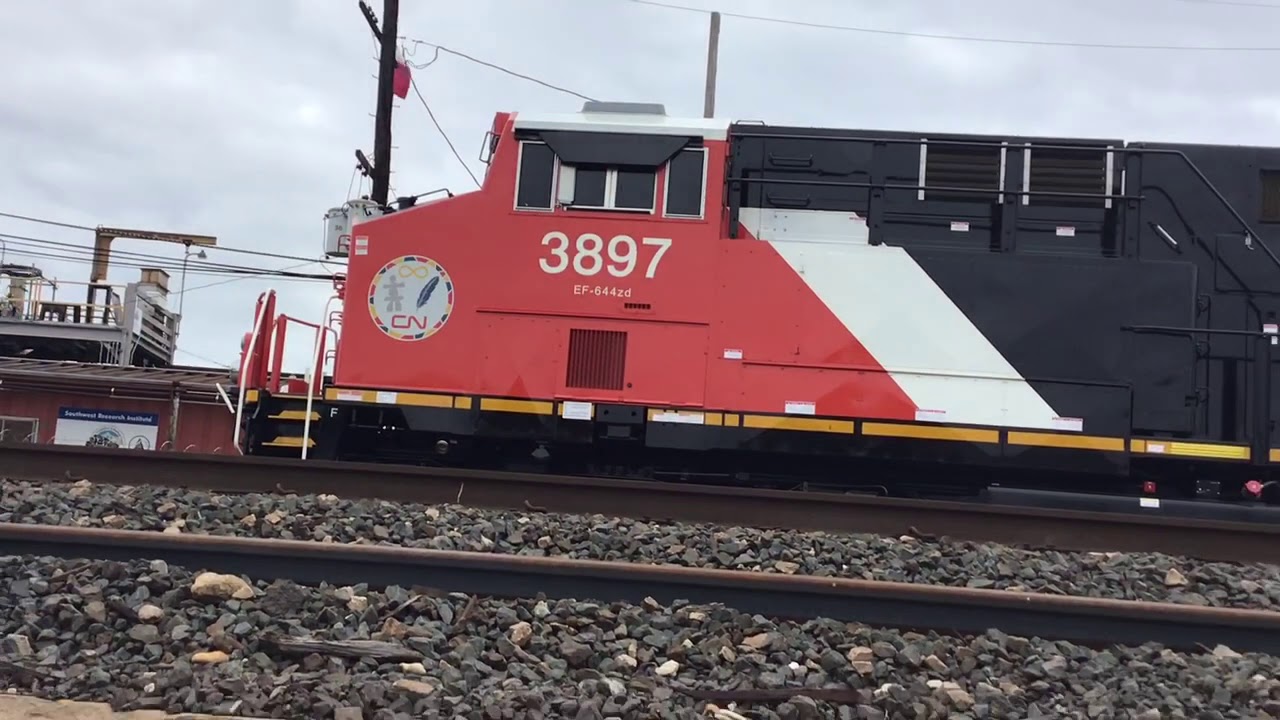 Canadian National sticker unit - YouTube