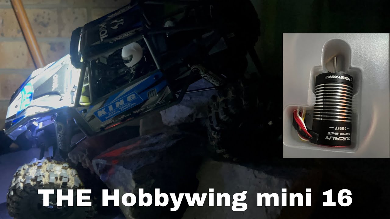 Axial UTB18 4WS Build Part 2: Installing a Hobbywing Mini 16 Brushless ...