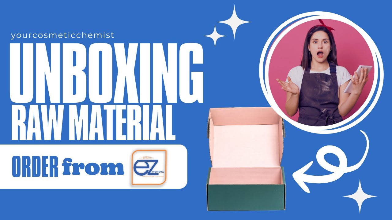 Unbox a raw material order from EZ Elements with me. - YouTube