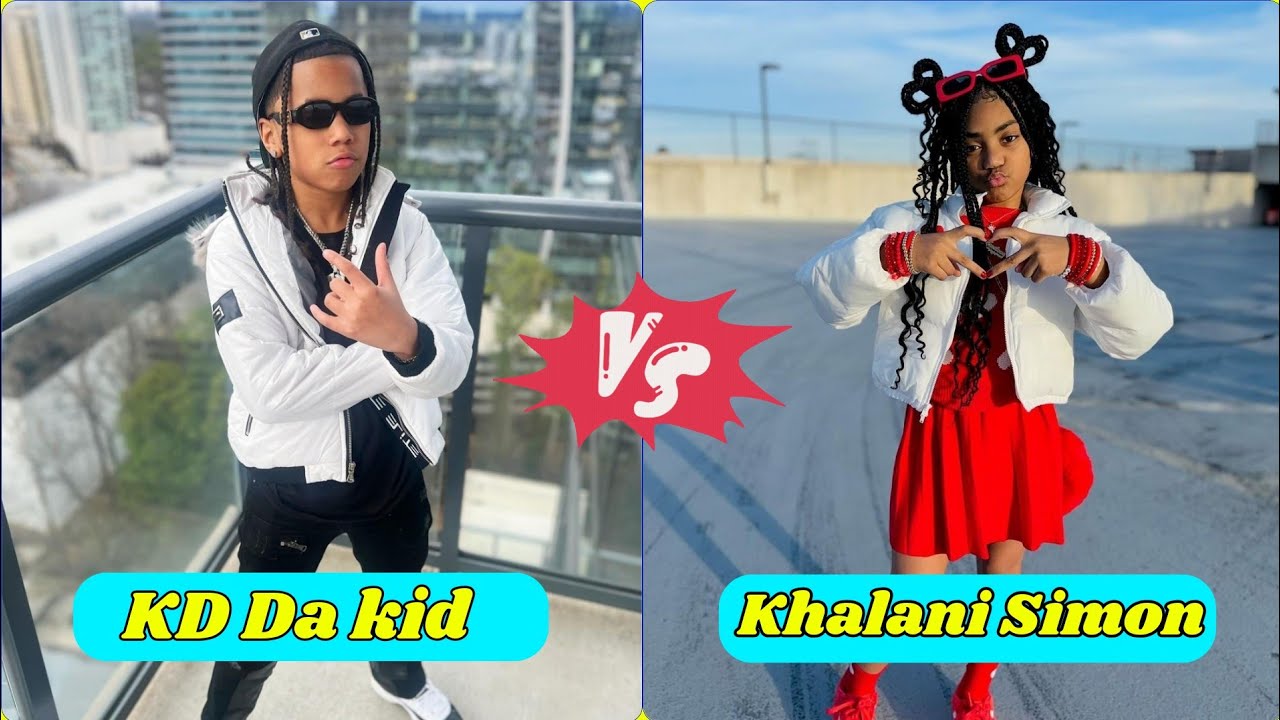 KD Da kid Vs Khalani Simon (Lani Love) Stunning Transformation 💕 From ...