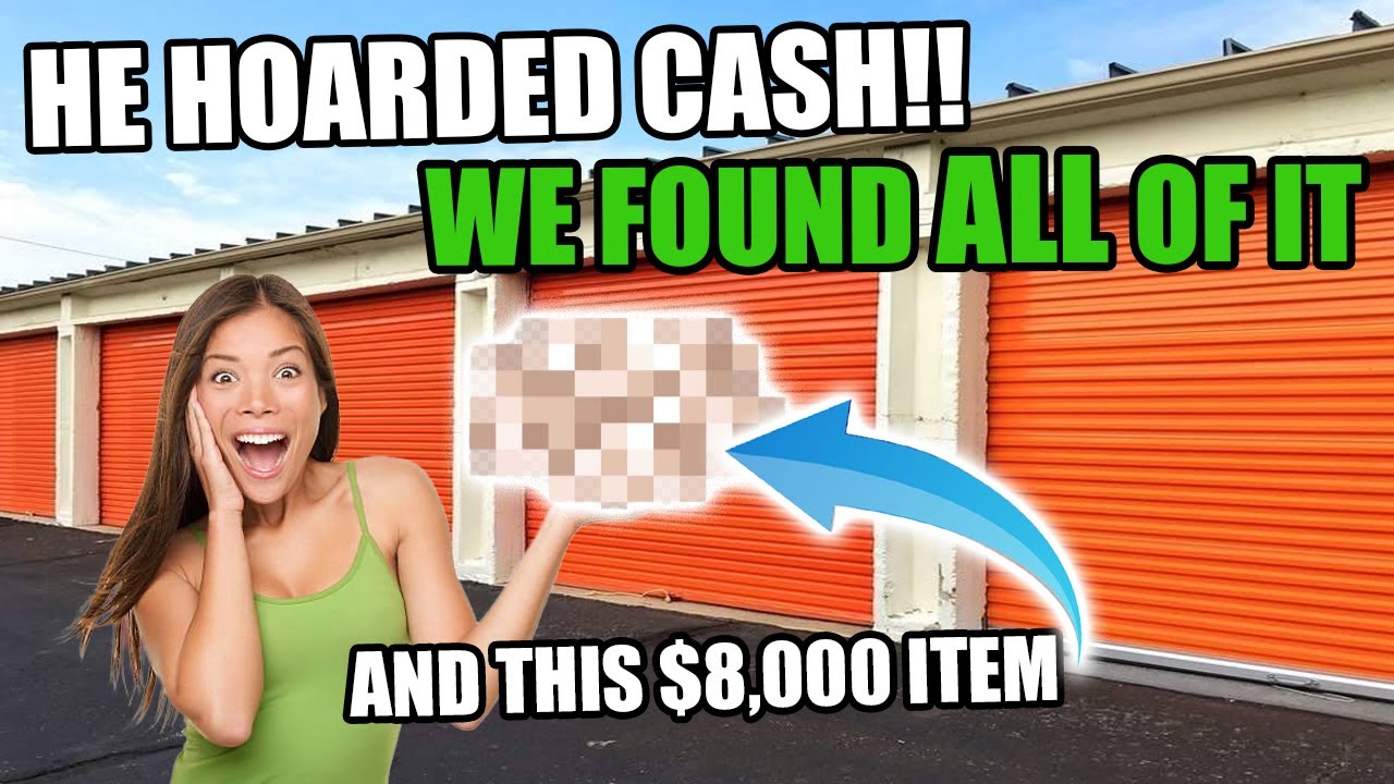 CASH HOARDERS Storage Unit is INSANE!! - YouTube
