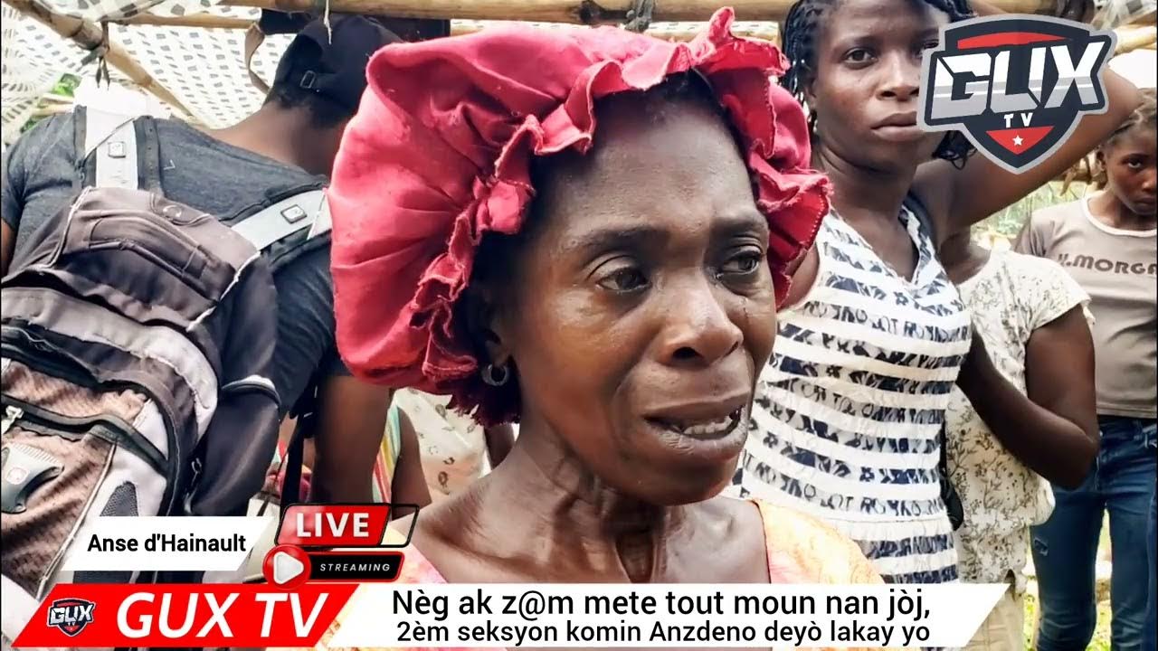 Nèg a z@m mete tout moun nan Jòj, 2èm seksyon komin Anzdeno deyò lakay yo - Peyizan yo enpwisan ...