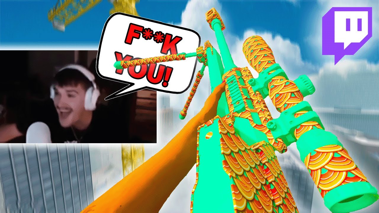 Slamming Twitch streamers in MW3 search and destroy... (BOTH POVs ...