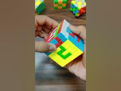 Writting 1 - 8 in Rubik's cube @Tingman - YouTube