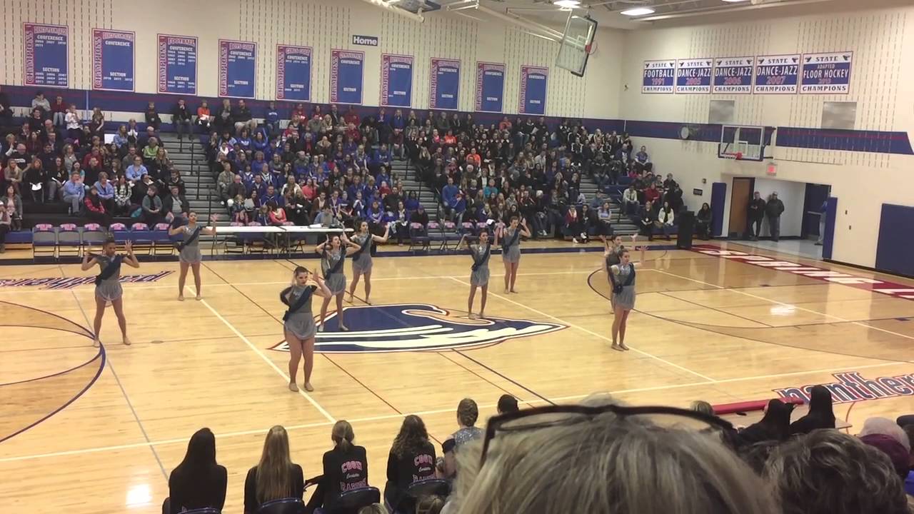 DanceFullOutMN - Coon Rapids Dance Team Jazz 2016 - YouTube
