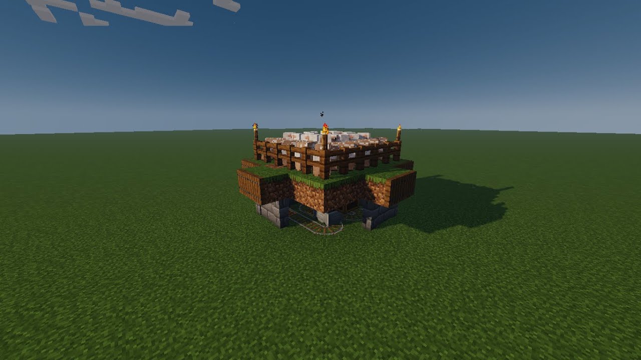 Minecraft Create Mod Wool Farm - YouTube