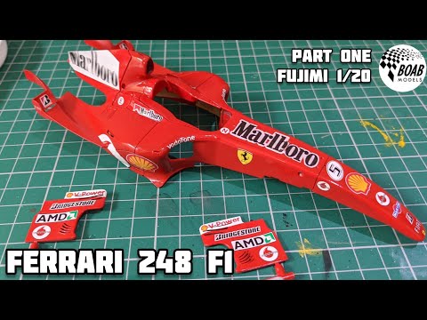 Building Schumacher's Ferrari 248 F1 - Part 1 - 1/20 Fujimi - bodywork ...